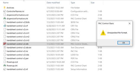 PAC Control Unable To Open File PAC Project OptoForums
