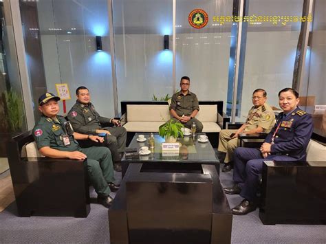 ក្រុមការងារការពារគោលដៅអាកាសយានដ្ឋានអន្តរជាតិភ្នំពេញ បានចូលរួមការពារសុវត្ថិភាព សន្តិសុខ