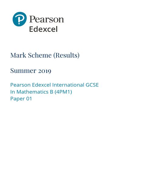 Igcse Further June 2019 Paper 1 Ms Pdf Algebra Mathematics