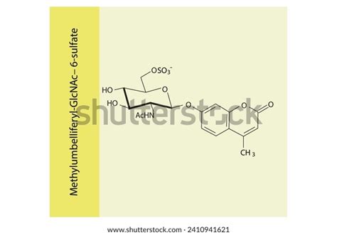 Molecular Structure Diagram Yellow Scientific Vector Stock Vector Royalty Free 2410941621