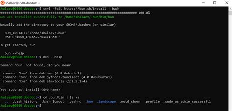Bun Doesnt Run On Wsl · Issue 571 · Oven Sh Bun · Github