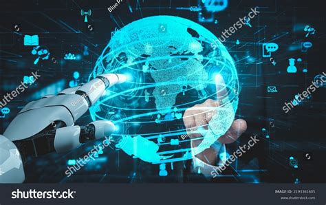 미래형 로봇 인공지능ai 기술 개발 및 스톡 일러스트 2193361605 Shutterstock