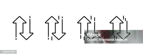 위쪽 아래쪽 화살표 또는 입력 출력 편집 가능한 획 윤곽선 아이콘은 흰색 배경 평면 벡터 그림에 격리되어 있습니다 완벽한 픽셀 64 엑스 64 그래픽 사용자 인터페이스에