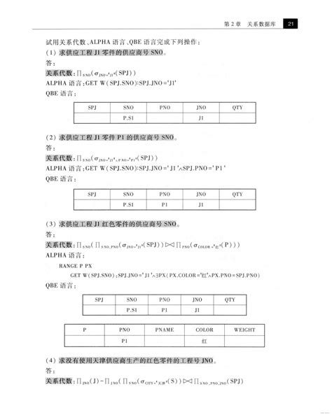 数据库系统概论（王珊）第二章课后习题答案数据库系统概论第二章答案 Csdn博客