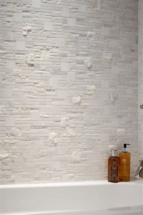 19 Textured Tile Bathroom Designs To Elevate Your Space