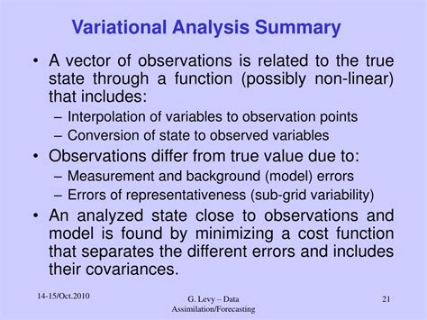 Ppt Data Assimilation An Overview Powerpoint Presentation Free Download Id3342719