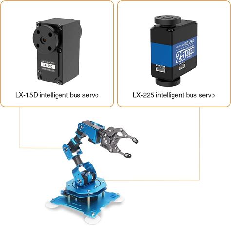 Lewansoul 6dof Xarm 1s Robotic Arm Kit With Wireless India Ubuy
