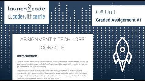 Webdev C — Intro To Graded Assignment 1 Techjobs Console Edition