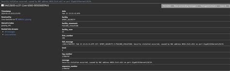 Pipeline Rule Not Storing Message Graylog Central Peer Support