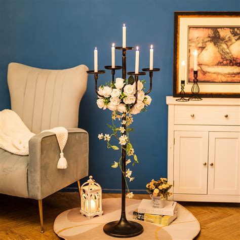 6 Ways To Decorate Metal Floor Candelabras Sziqiqi Official Site