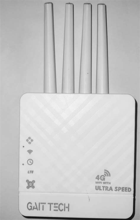 Wireless Or Wi Fi White Gait Tech 4g Sim Based Router 300 Mbps At Rs