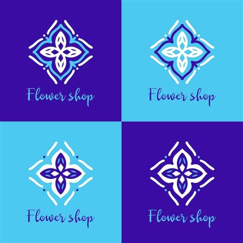 Premium Vector Abstract Floral Logo Collection Or Flowers Logo Icon Set Design Template Vector