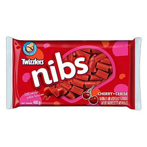 Twizzlers Nibs Cherry Flavored Licorice 400g 14oz Imported