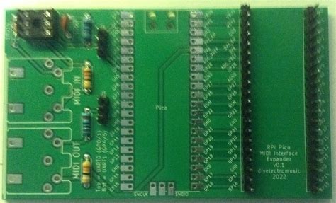 Raspberry Pi Pico Midi Proto Expander Part 2 Simple Diy Electronic