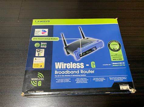Linksys Router Wrt54g Computers And Tech Parts And Accessories Networking On Carousell