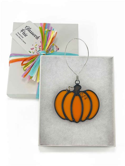 Toadstool Ornament Stained Glass Art — Glasswork Pixie