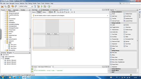 Frame Form Java Netbeans Membuat Frame Form Java Netbeans ~ Materi