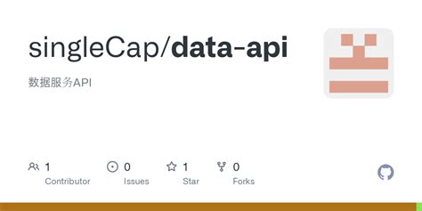 Github Singlecap Data Api Api