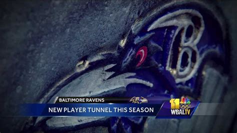 Video New Ravens Player Tunnel This Season