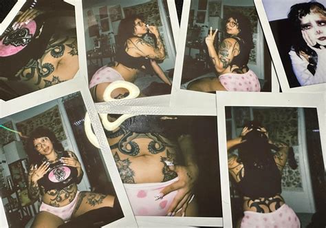 Random Oni Nymph Signed Polaroid — Oninymph