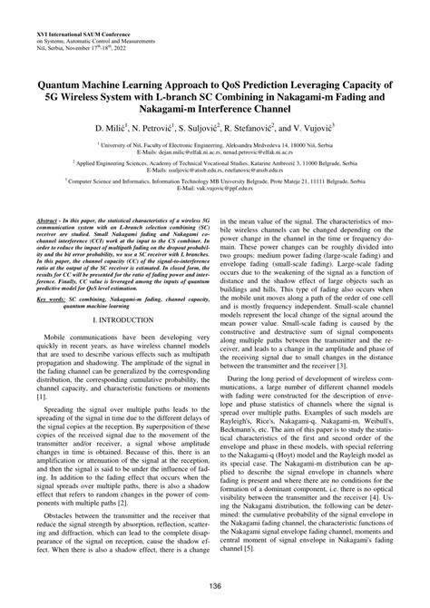 Pdf Quantum Machine Learning Approach To Qos Prediction Leveraging