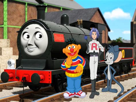 Douglas The Twin Engine Meets Ernie And Friends By Zakinu2024 On Deviantart