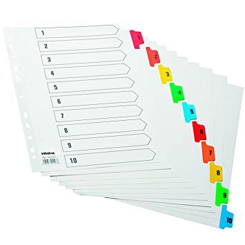 DONAU INDEX FILE DIVIDERS EMW Technologies