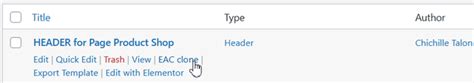 header and footer builder elementor addon components