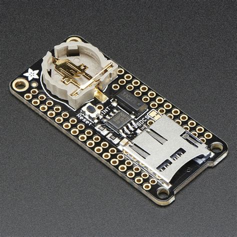 Adalogger Featherwing Rtc Sd Add On For All Feather Boards Pimoroni
