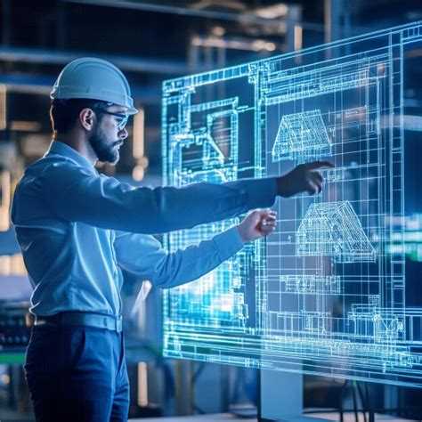 Engineers Working On The Development Of Smart Building Technologies For Realtime Monitoring