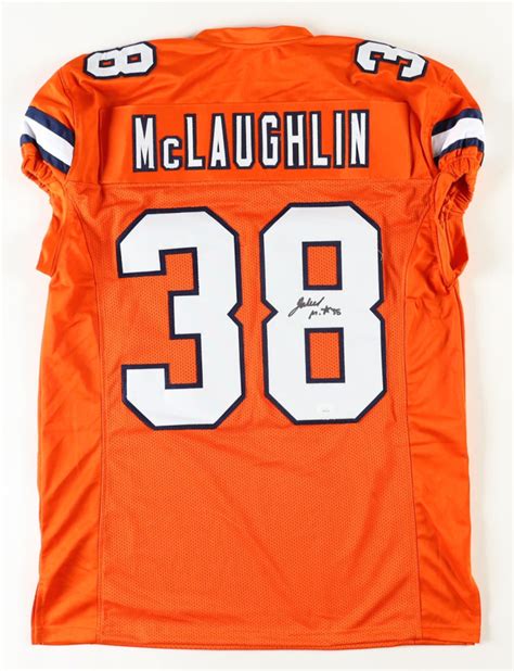 Jaleel Mclaughlin Signed Jersey Jsa Pristine Auction