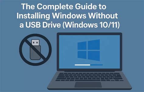The Complete Guide To Installing Windows Without A Usb Drive Windows