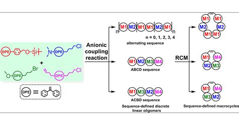 Synthesis Of Linear And Cyclic Discrete Oligomers With Defined Sequences Via Efficient Anionic