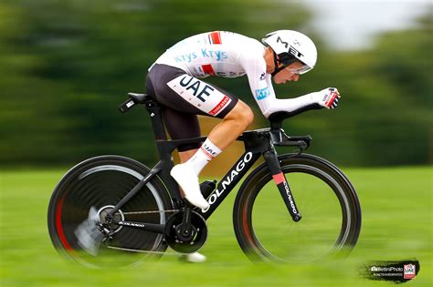 2021环法第五赛段，波加查tadej Pogačar夺下第五赛段个人计时赛冠军 Uae Team Emirates