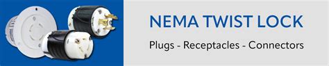 NEMA Twist Lock Plug Receptacle And Connector Chart Turnlok Device Configurations