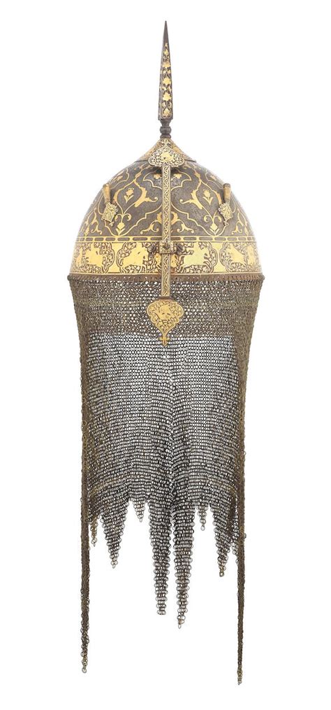 Bonhams A Fine Persian Kulah Khud