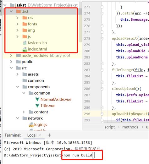 deploying vue springboot front and back end separated websites on linux