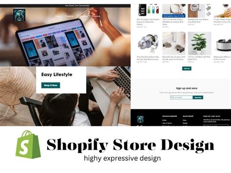 Shopify Website Design Or Shopify Dropshipping Store Fixed Upwork