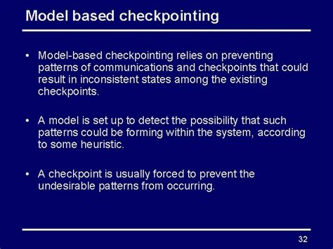 fault tolerant systems checkpointing and rollback recovery protocols