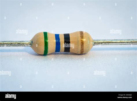 Resistor Of 56 Ohms To Be Used In Electrical Circuits There Is A Color Code On The Casing