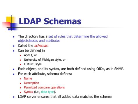 Ppt Network Directories And Their Structure Lightweight Directory Access Protocol Ldap