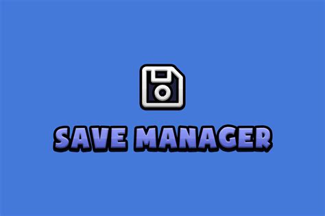 Save Manager Cg Utilities Tools Unity Asset Store