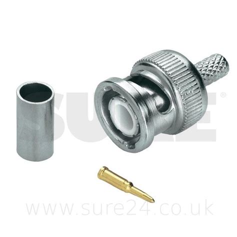 SURE BNC BNC Connector Crimp On Straight In Bags Of SURE