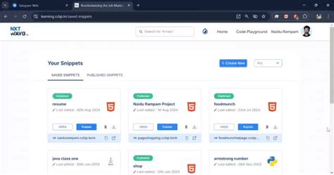 Naidu Rampam On Linkedin Projectupdate Webpage Project Features