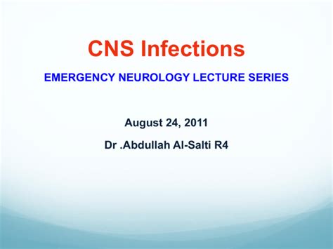 The Therapy Of Meningitis