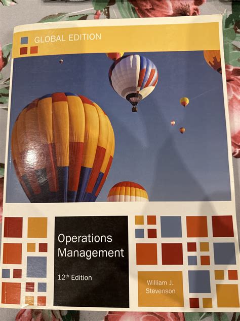 Operations Management 12 Edition Global Edition Easy Textbooks