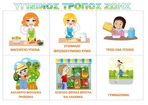 Λίστες αναφοράς για την υγιεινή διατροφή Preschool Education Early