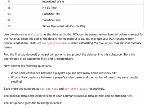 Using Principal Component Analysis Now That You Can Chegg