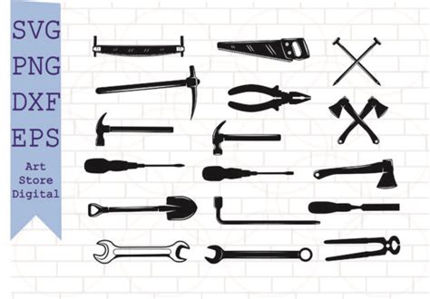 Hand Tools Svg Working Tools Svg Graphic By Artstoredigital · Creative