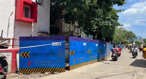 Mylapore Times Chennai Metro Part Of One Side Of Mandaveli St